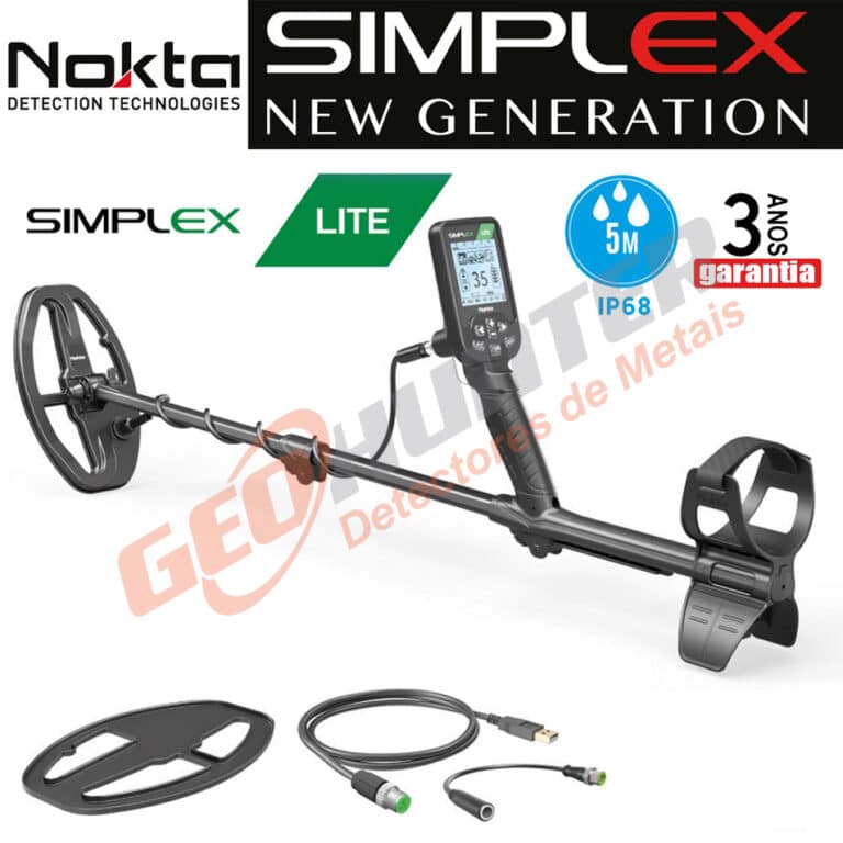 NOKTA SIMPLEX LITE - GEOHUNTER - Detectores de Metais | Detectores de ...