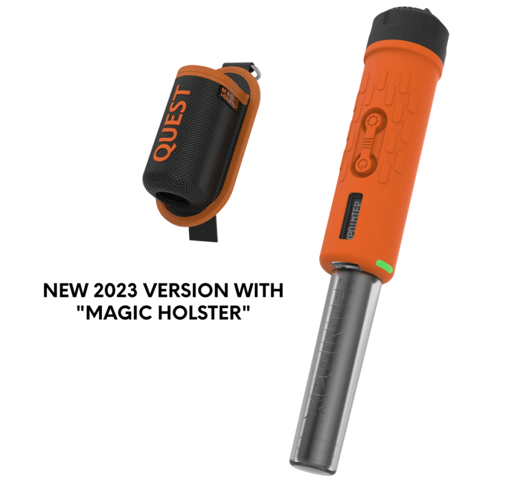 QUEST XPOINTER MAX MAGIC HOLSTER - GEOHUNTER - Detectores de Metais ...
