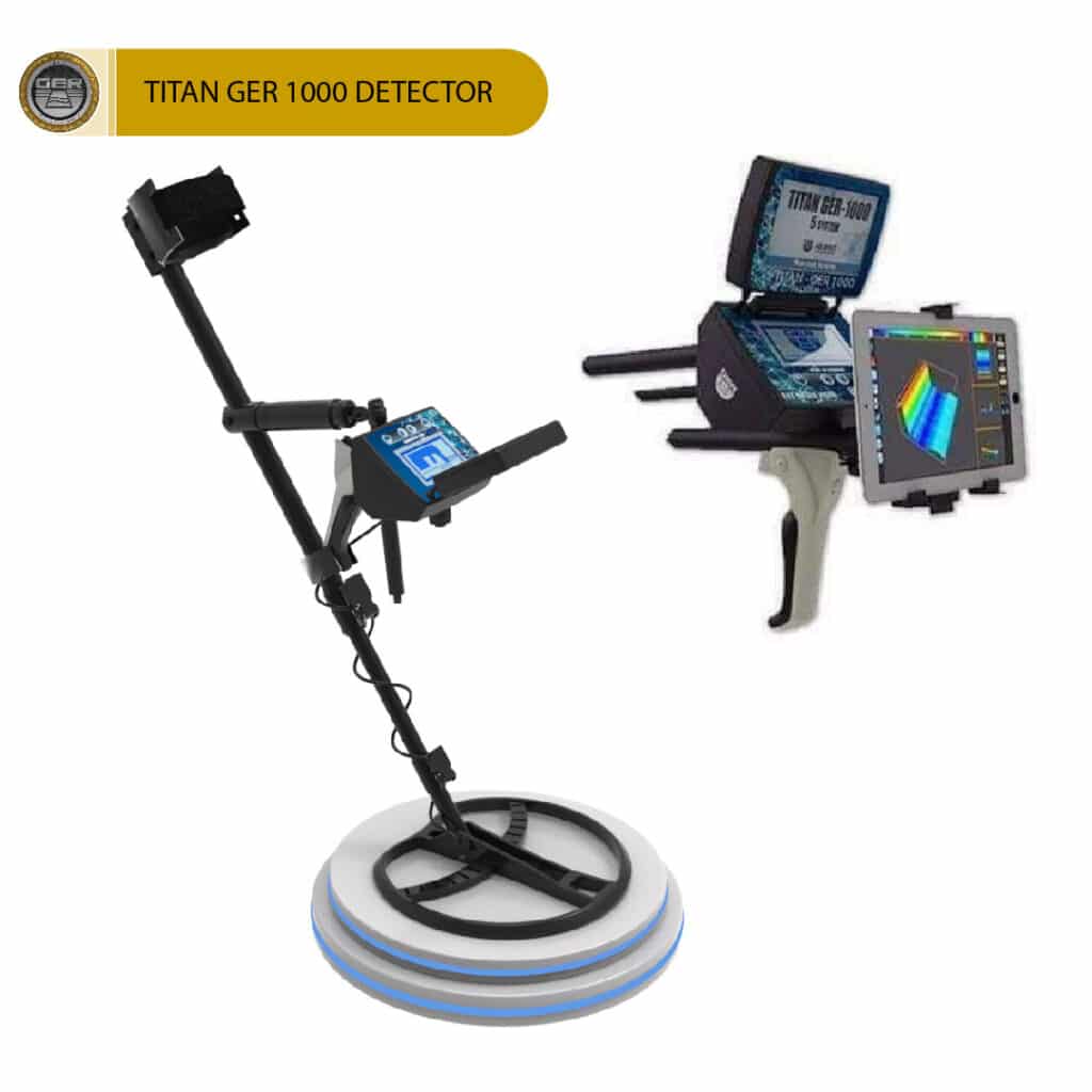 TITAN GER 1000 DETECTOR - GEOHUNTER - Detectores de Metais | Detectores de Metales | Metal Detectors
